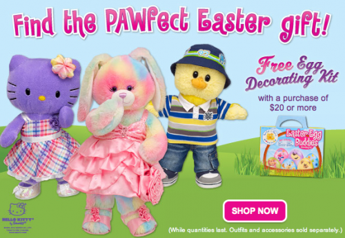 Build-A-Bear: $5 off a $25 Purchase! Plus, FREE Egg Decorating Kit With ...