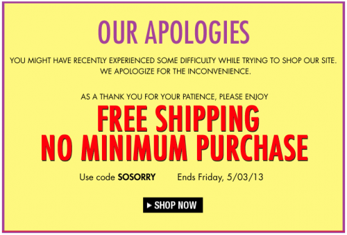 Alloy: FREE Shipping, No Minimum Purchase Required! - Freebies2Deals