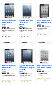 WOW! Apple iPad & iPad Mini Sale at Target! (iPad Mini Only $289.99 ...