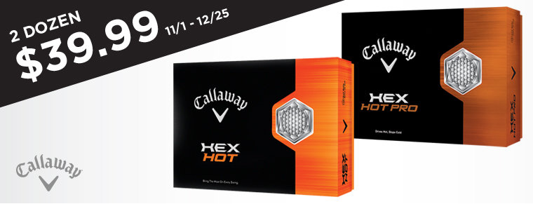 Amazon: Get 2 Dozen Callaway Hex Hot or Hex Hot Pro Golf Balls For Only ...
