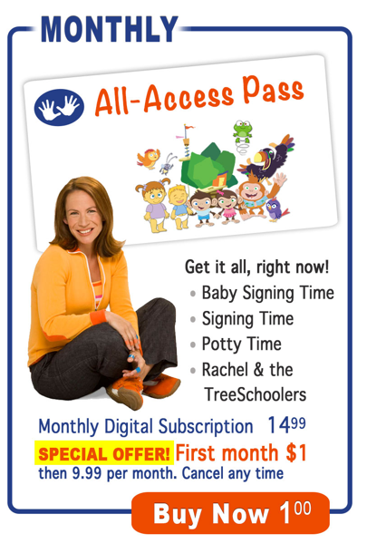 Get A 1-Month All-Access Digital Subscription To Baby Signing Time ...
