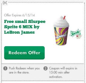 7-Eleven: Possible FREE Small Slurpee Sprite 6 Mix For Mobile App Users ...