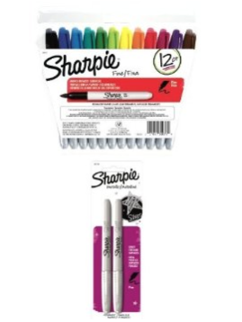 Hurry! Sharpie Fine Point Permanent Markers in Assorted Colors and ...