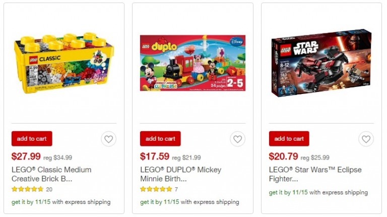 Target' Biggest LEGO Sale of the Year!! Great Deals on LEGO Sets and ...