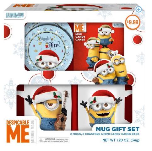 Despicable Me Minion Mug Holiday Gift Set, 5-Piece – Only $6.48! (Reg ...