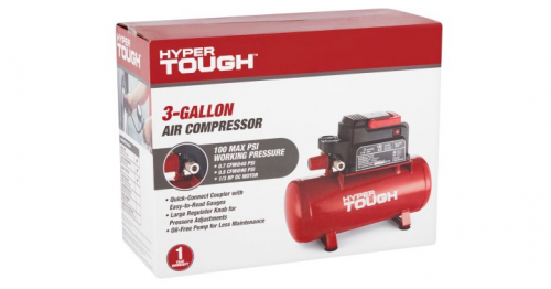 Hyper Tough 3-Gallon Air Compressor Only $39.99 Shipped! (Reg. $54.88 ...