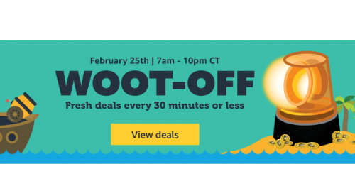 Today is a Woot-Off Day! February 25th Only! Shop with Amazon Prime ...