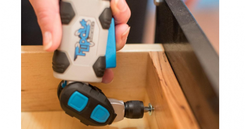 SpeedHex FlipOut Rechargeable Cordless Screwdriver w/ Battery and Bits ...