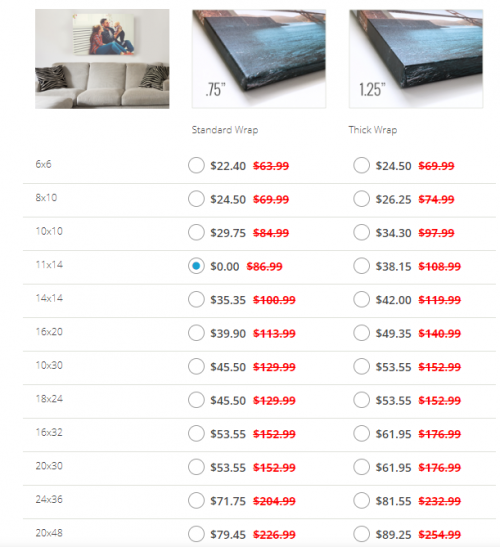 Canvas People: FREE 11x14 or 65% Off A Personalized Canvas ...