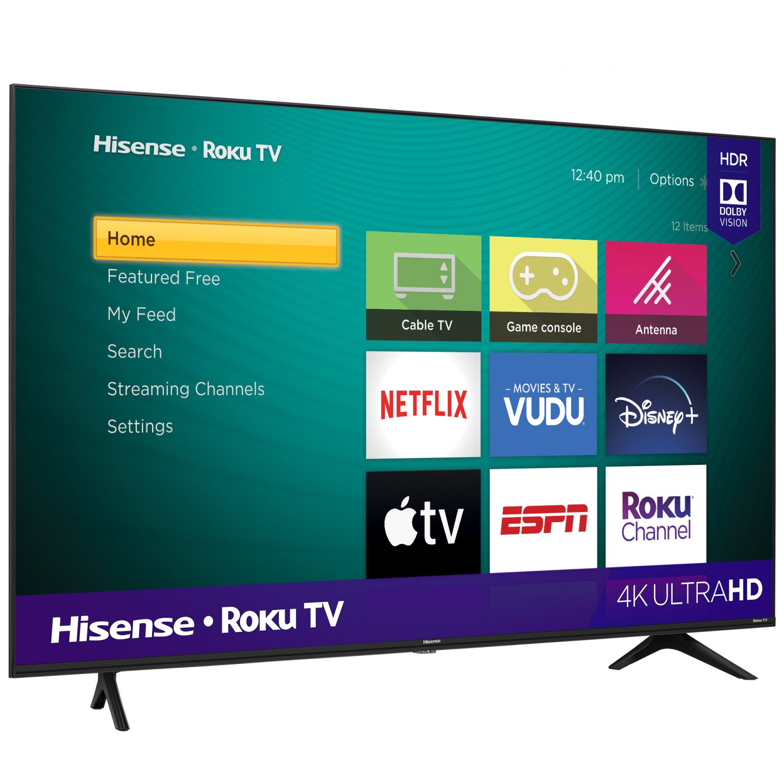 Hisense 58″ Class 4K UHD LED Roku Smart TV Only $278.00! - Common Sense ...