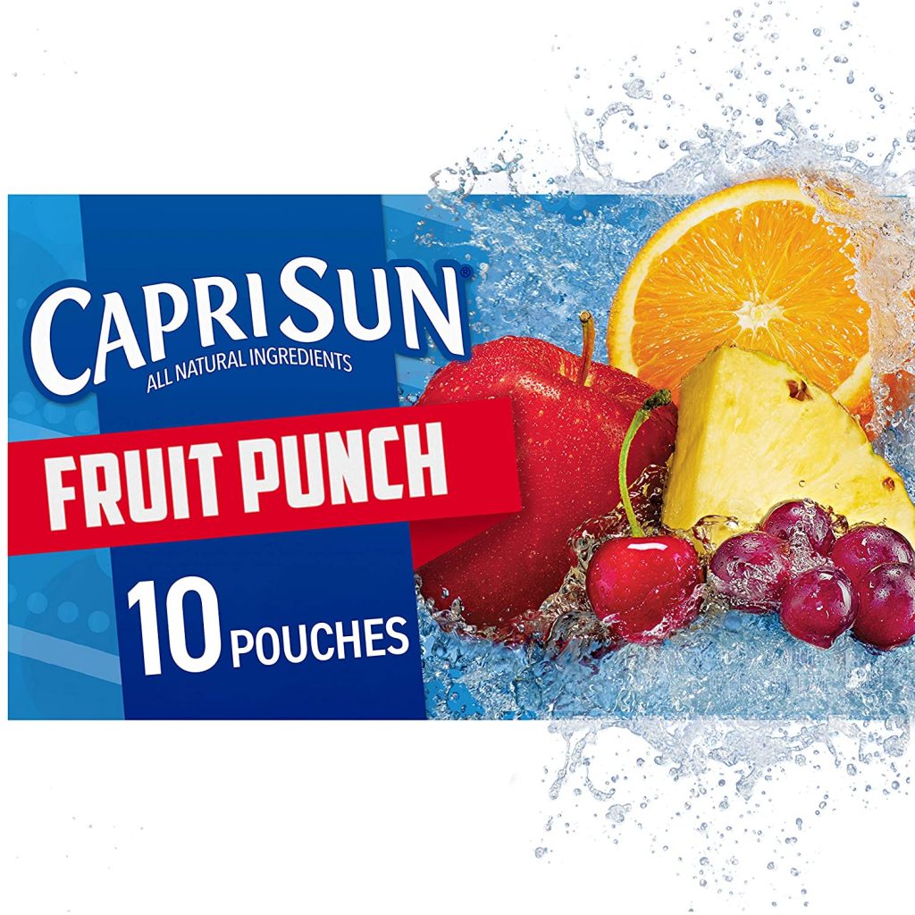 Capri Sun Fruit Punch Ready-to-Drink Juice 40-ct Just $6.64 ...
