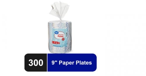Great Value Everyday Paper Plates, 300 Count Only $11.24! Grab Now for ...