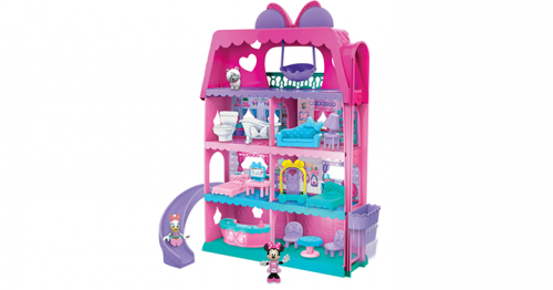 Just Play Minnie Mouse Bow-Tel Hotel, 2-Sided Dollhouse - Just $34.00 ...
