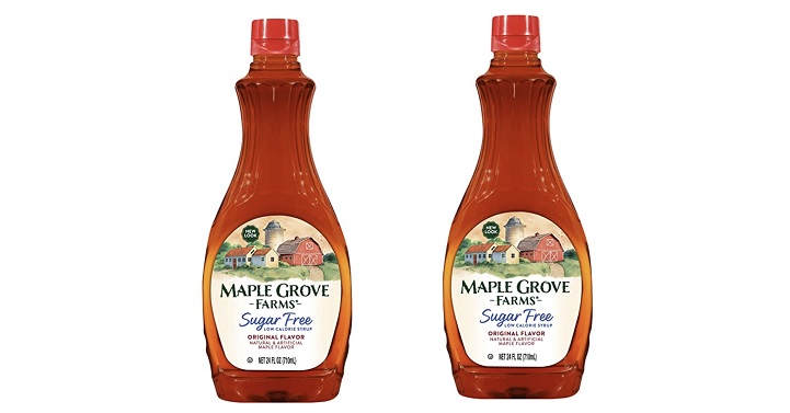 Maple Grove Farms, Syrup, Sugar Free, 24 Ounce Only $3.02 Shipped ...